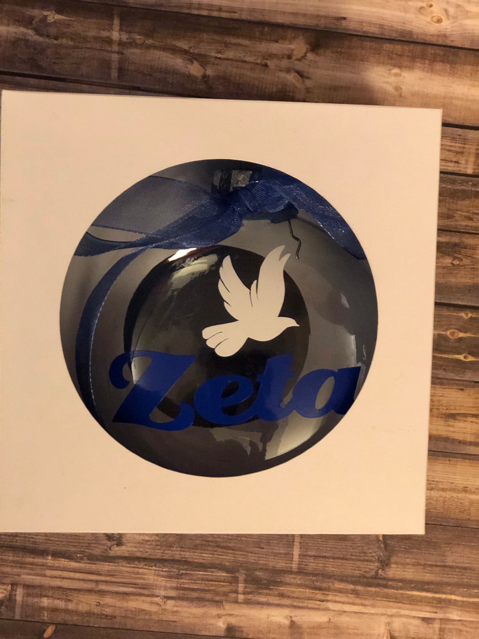 Zeta Phi Beta Ornament Zeta Dove | Etsy