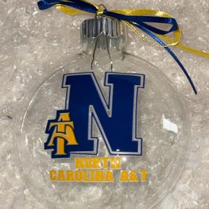 HBCU / NCAT / Aggies / Ornaments - Etsy