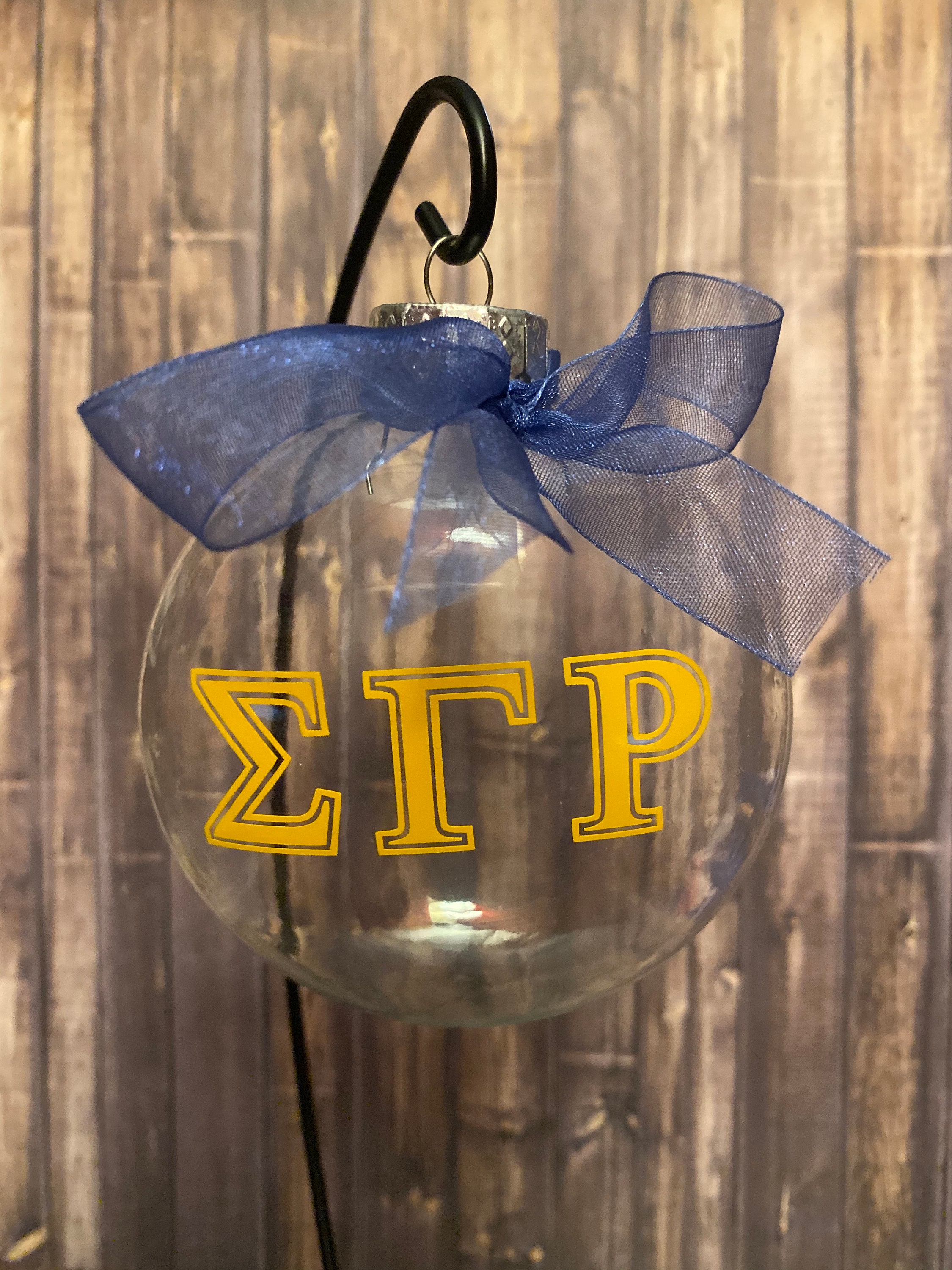 Sigma Gamma Rho Ornament 4 Piece Set - Etsy