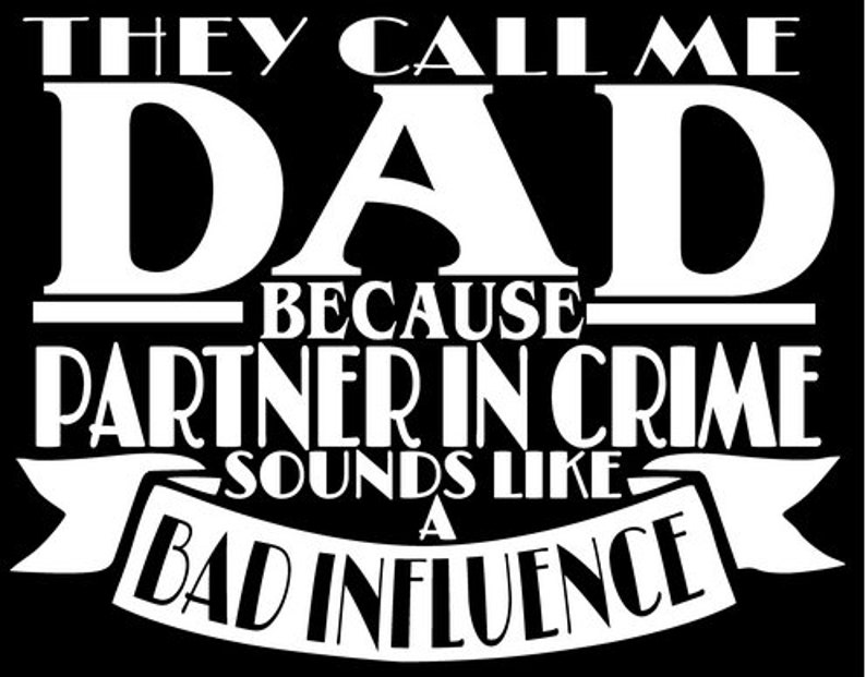 Dad Partner in Crime - Etsy