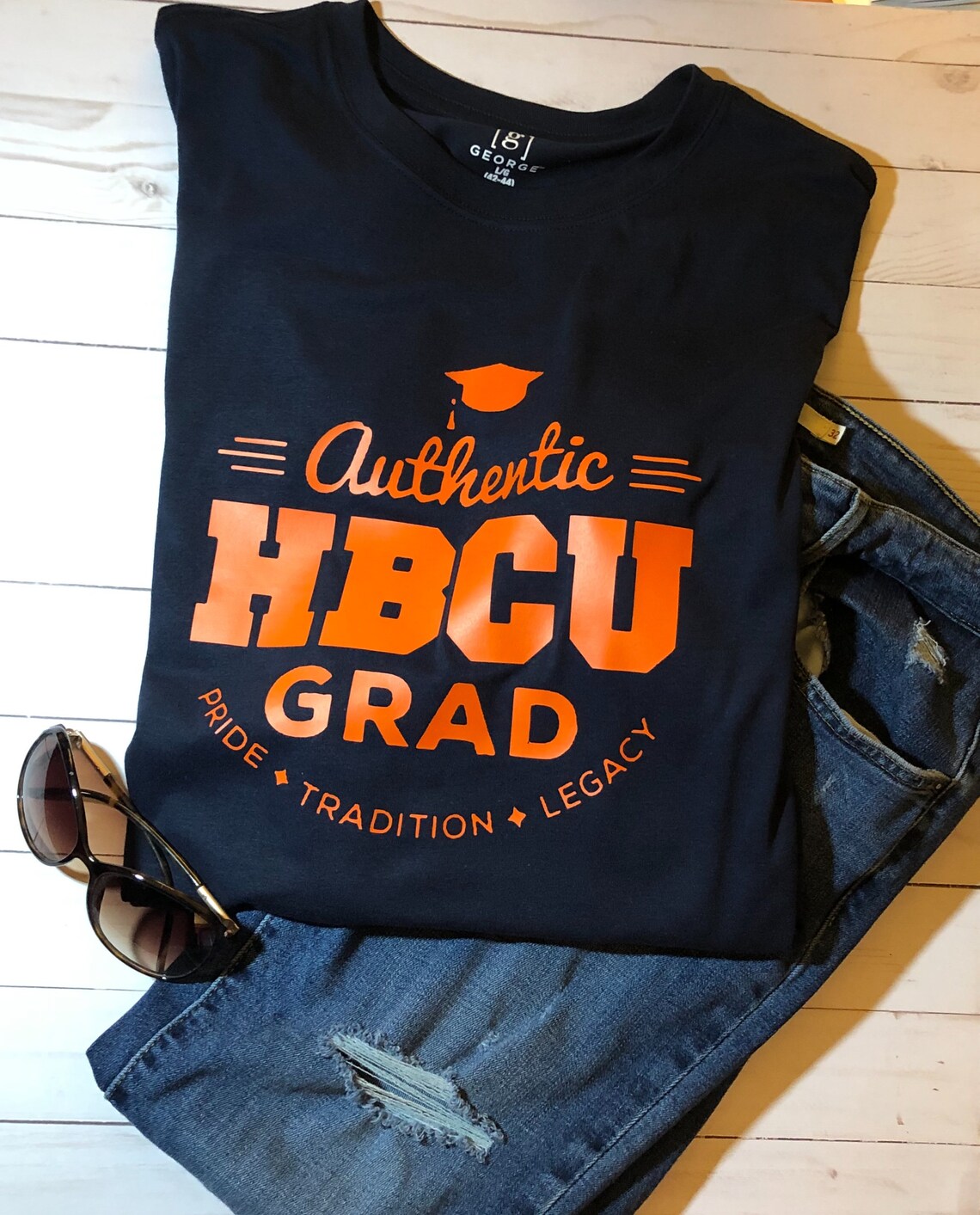Authentic HBCU Grad Tee - Etsy