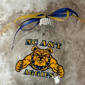 HBCU / NCAT / Aggies / Ornaments - Etsy