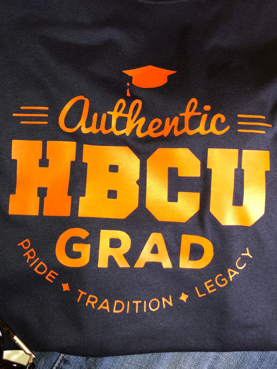 Authentic HBCU Grad Tee - Etsy