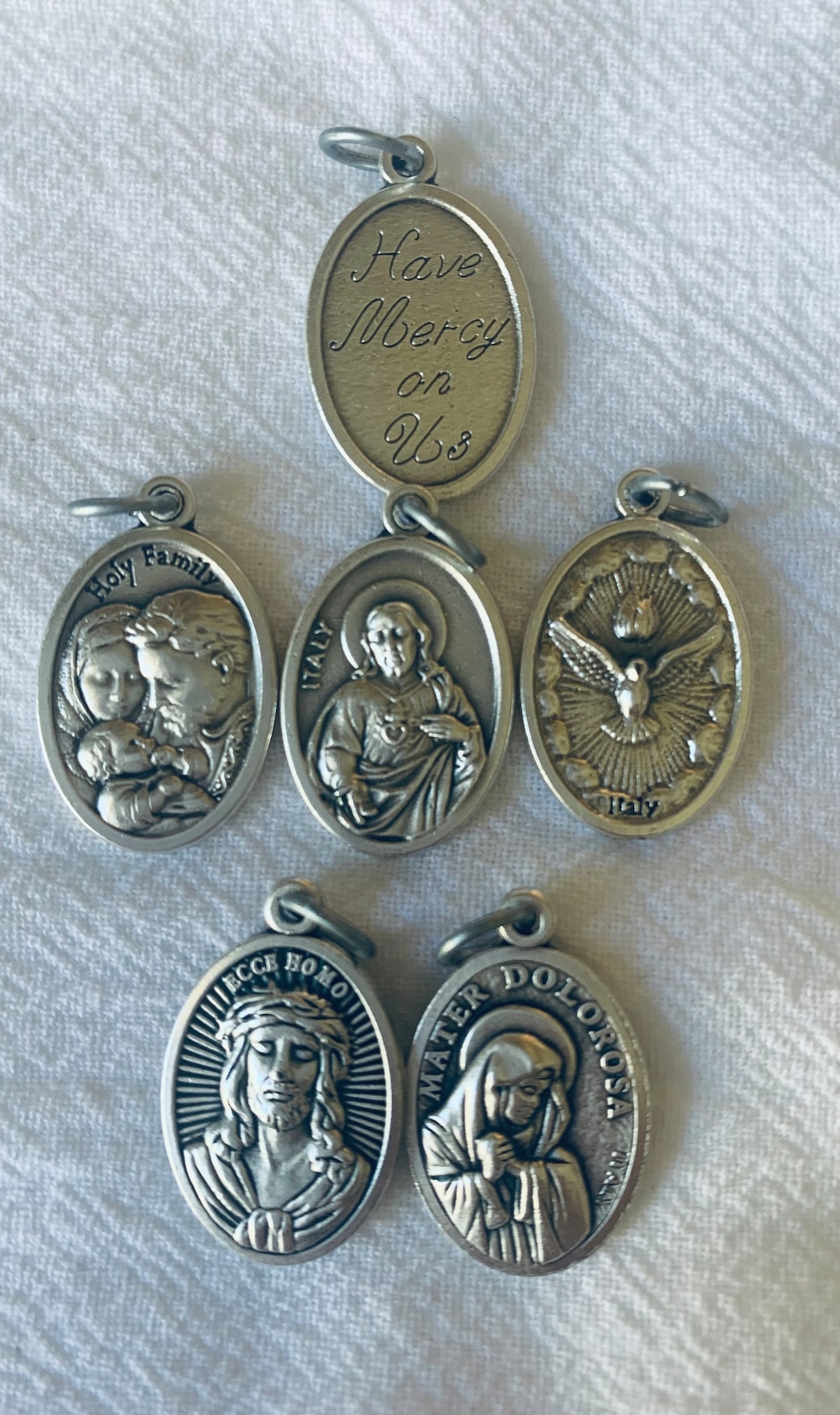 Jesus, Sacred Heart, Holy Spirit, Holy Spirit Catholic Medals Trinity ...
