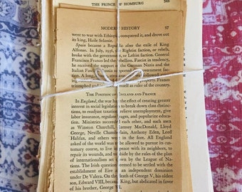 500 Pages of Vintage Book Page Bundles - Etsy