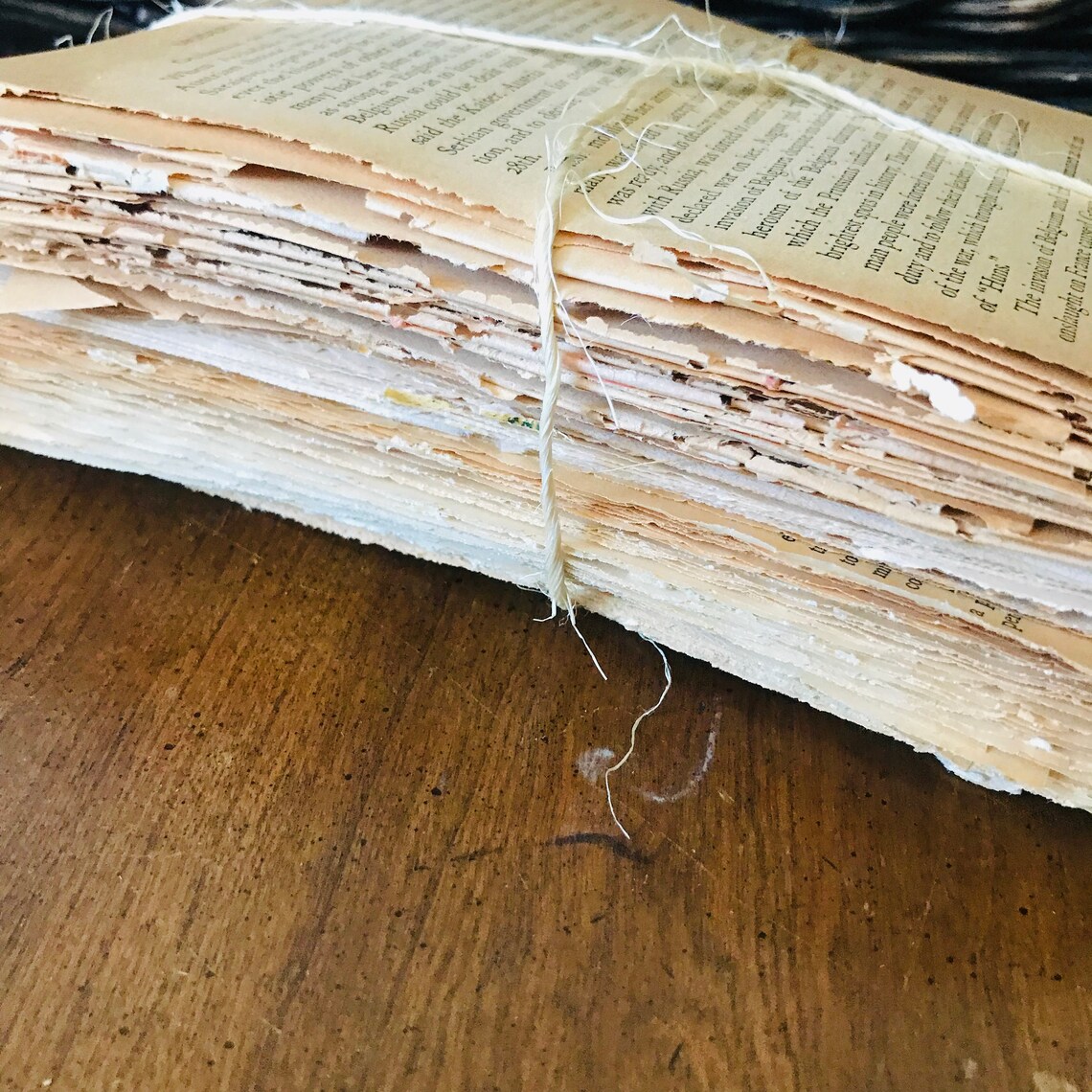 150 Page VINTAGE Book Page Bundles - Etsy