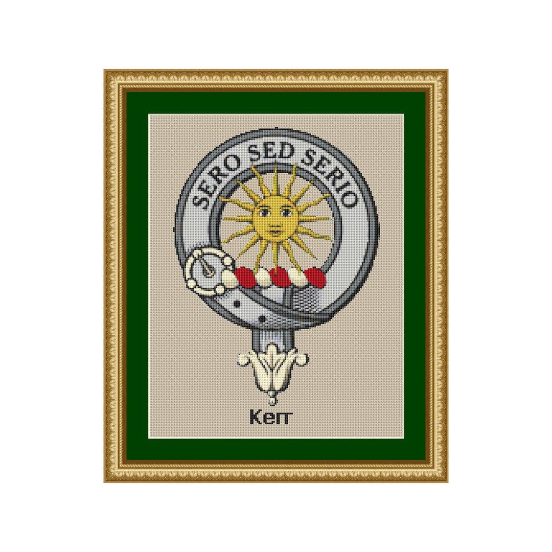 Kerr Scottish Clan Crest Cross Stitch Pattern - Download - Etsy