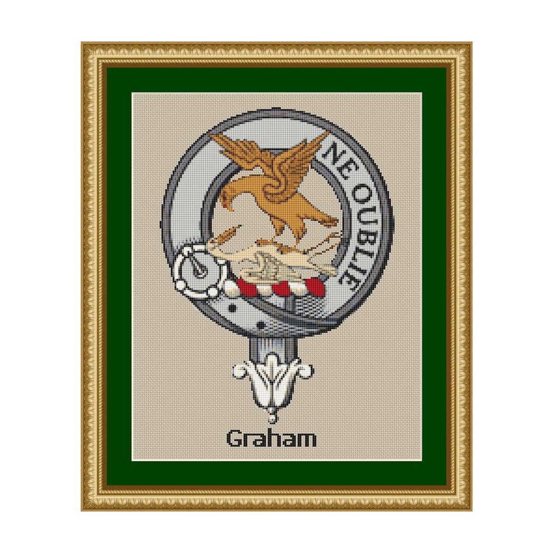 Graham Scottish Clan Crest Cross Stitch Pattern - Download - Etsy