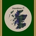 Scotland Map With Davidson Scottish Clan Tartan Cross Stitch Pattern ...