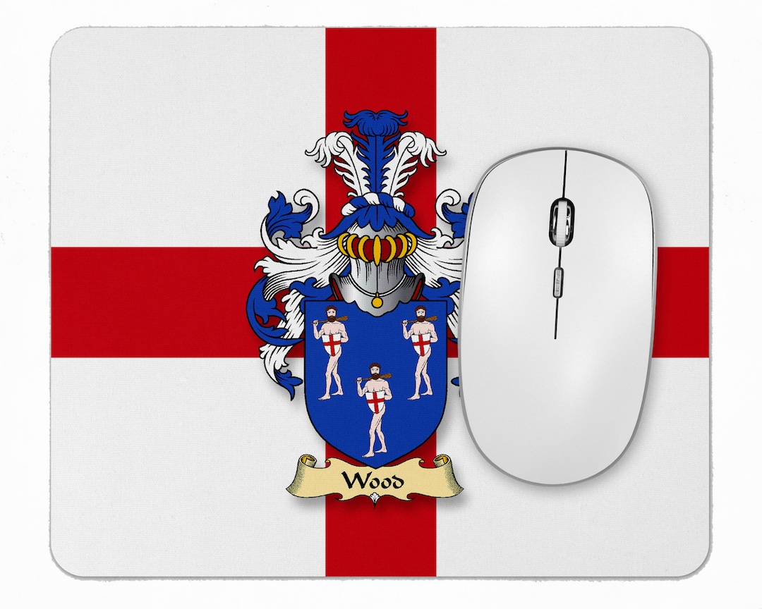 Wood Coat of Arms - English Heritage Mouse Pad - Etsy