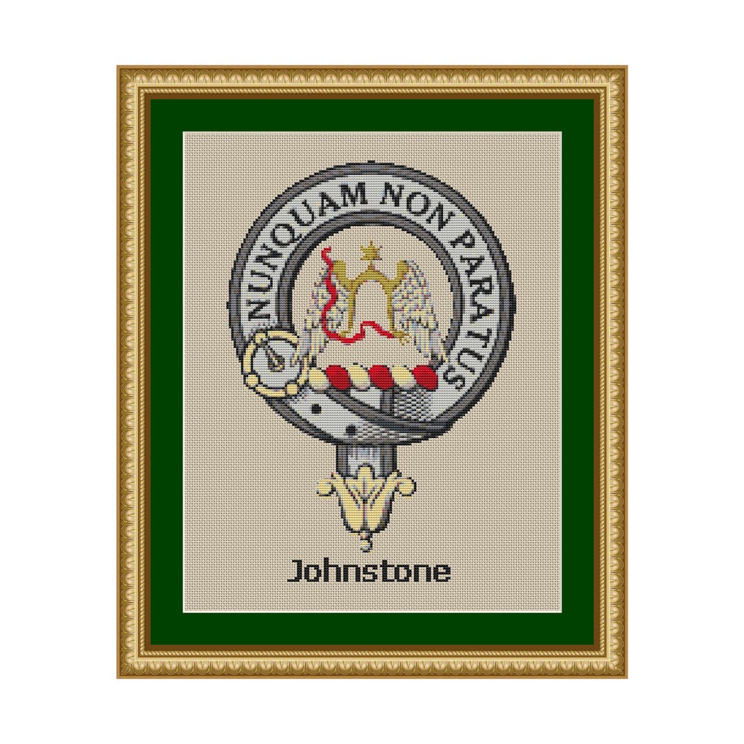 Johnstone Scottish Clan Crest Cross Stitch Pattern - Etsy