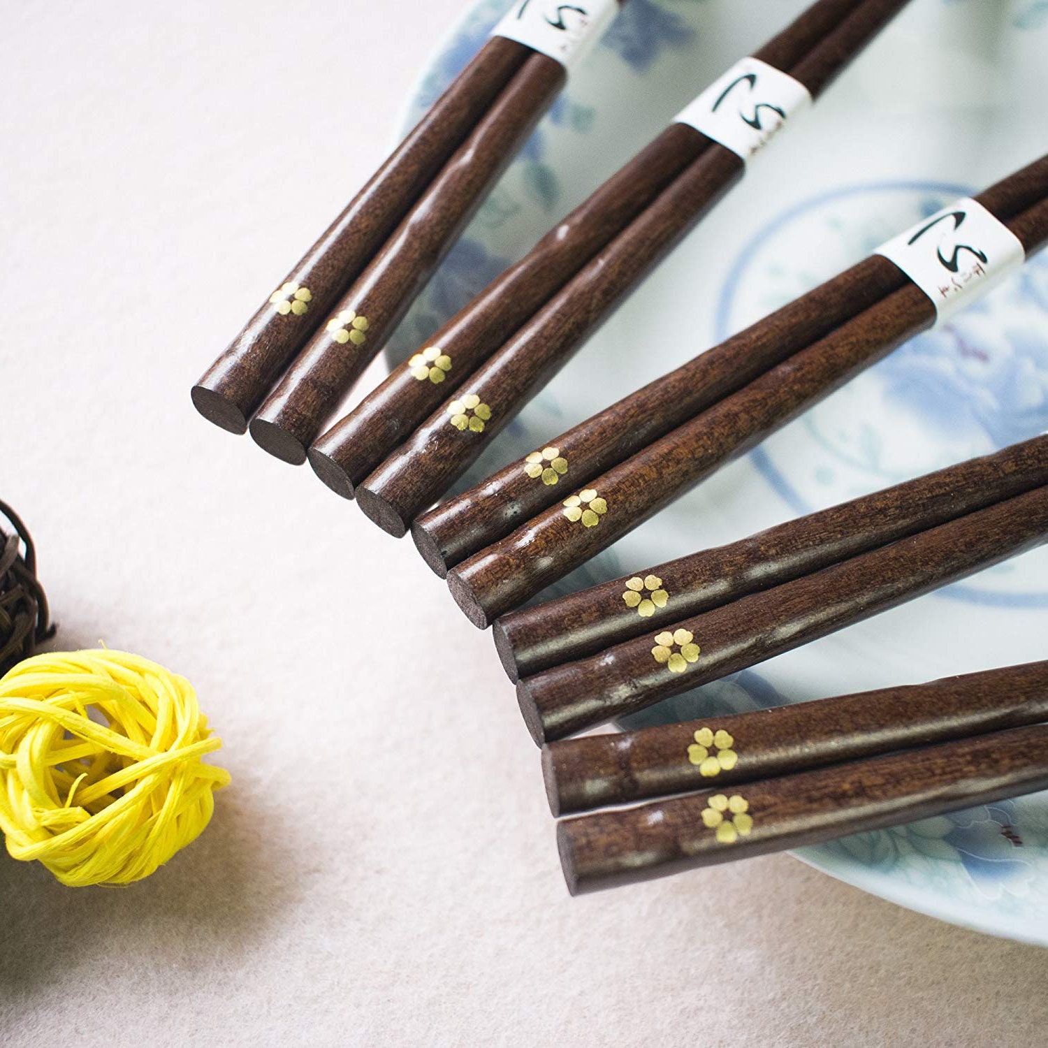 - multicolor chopsticks Asian Oriental Chopstick set 20 units Reusable ...