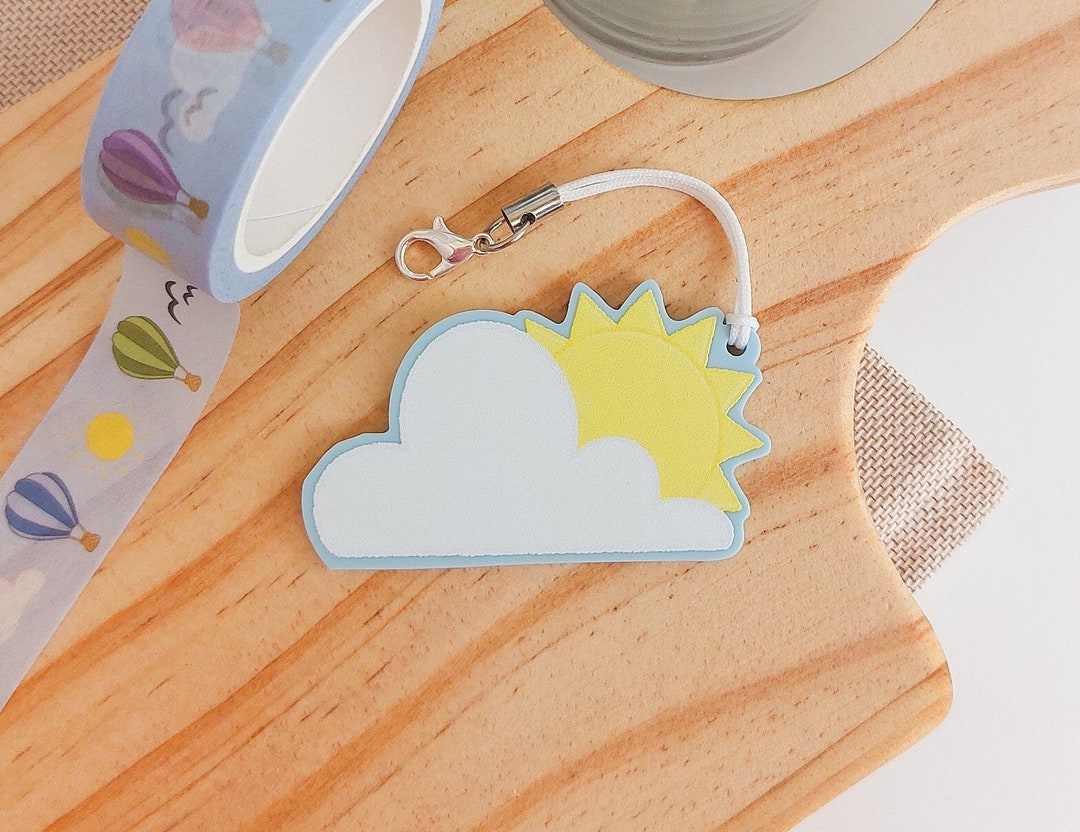 Sunshine Washi Cutter Acrylic Washi Cutter Sun and Clouds Washi Tape ...