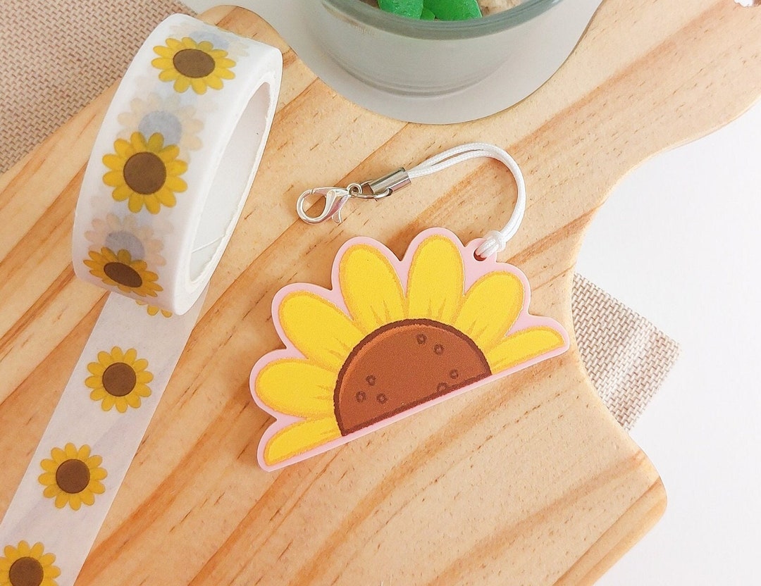 Sunflower Washi Cutter Acrylic Washi Cutter Sunflower Theme Sunflower ...