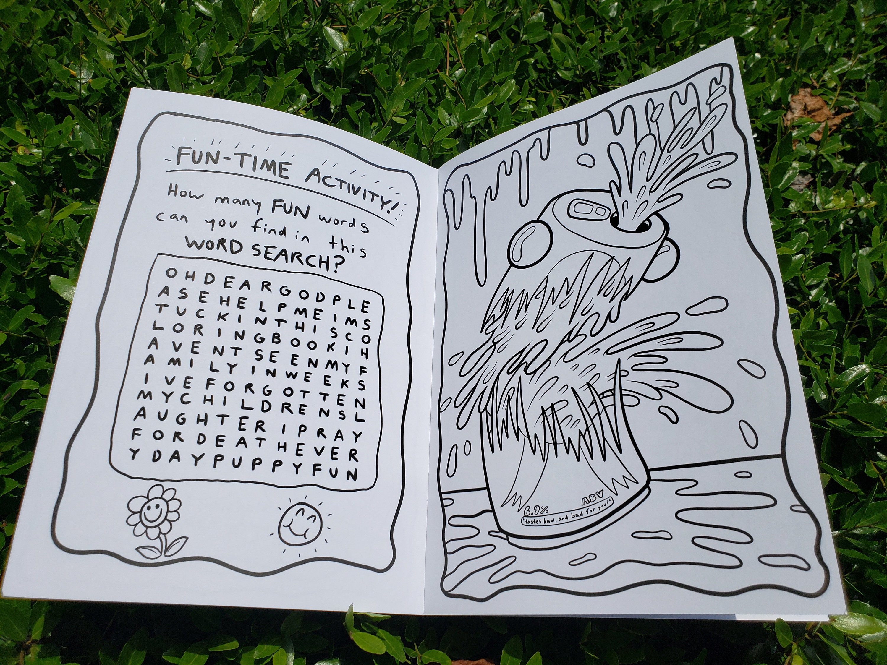 Coloring Activity Ultra Zine 7 X 10 - Etsy