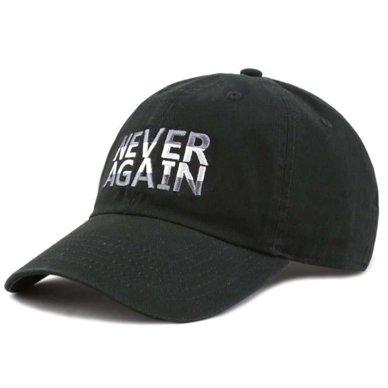 Never Again Enough School Walk Out Embroidered Cotton Baseball - Etsy