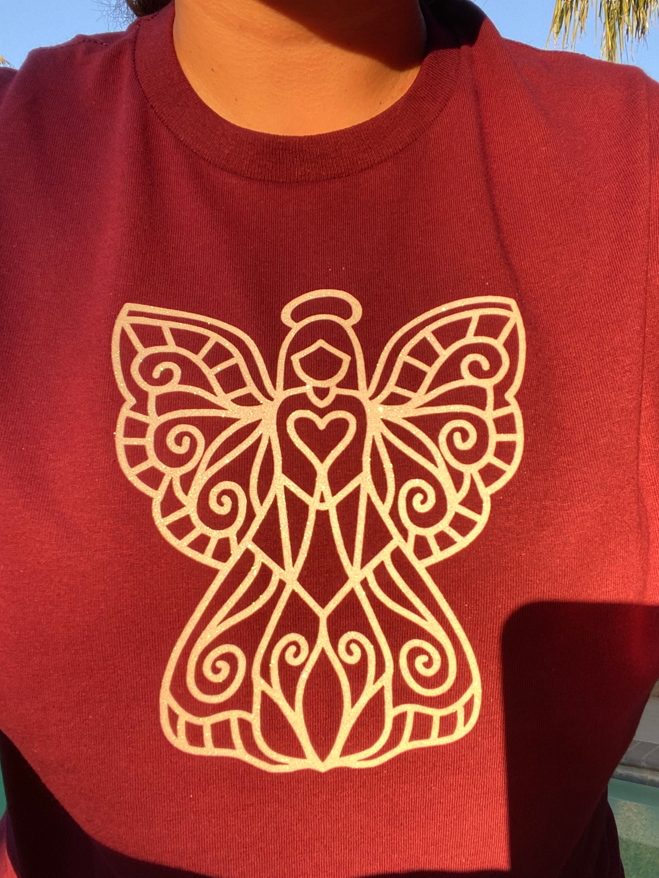 Laser Ready/cricut Angel 2 SVG | Christmas Ornament SVG | No Physical ...