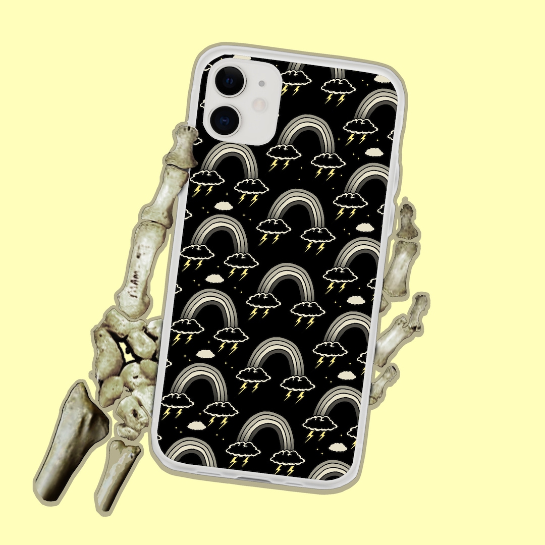Goth Rainbow Emo iPhone Case - Etsy