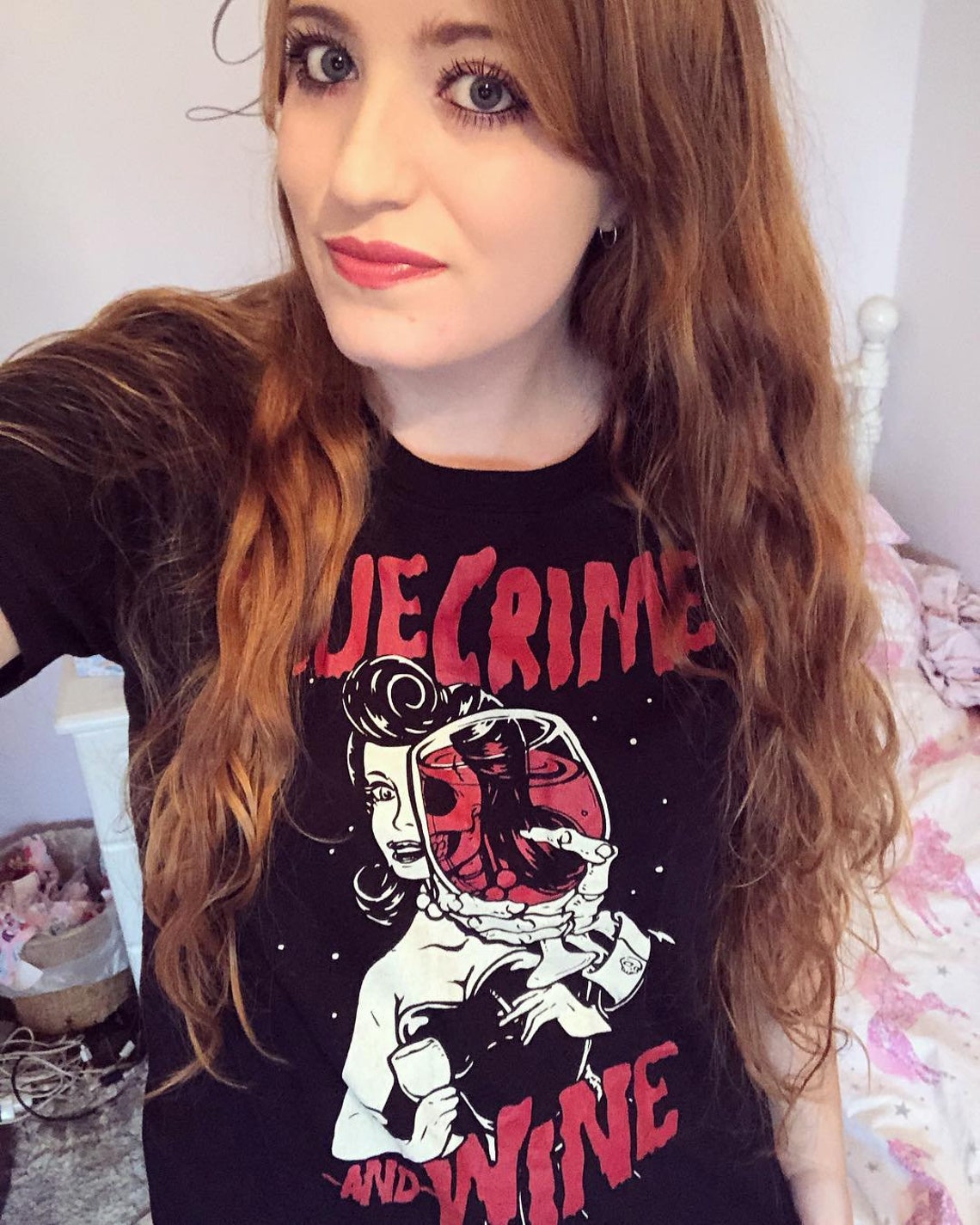 My Favorite Murder Murderino Shirt // True Crime and Wine - Etsy