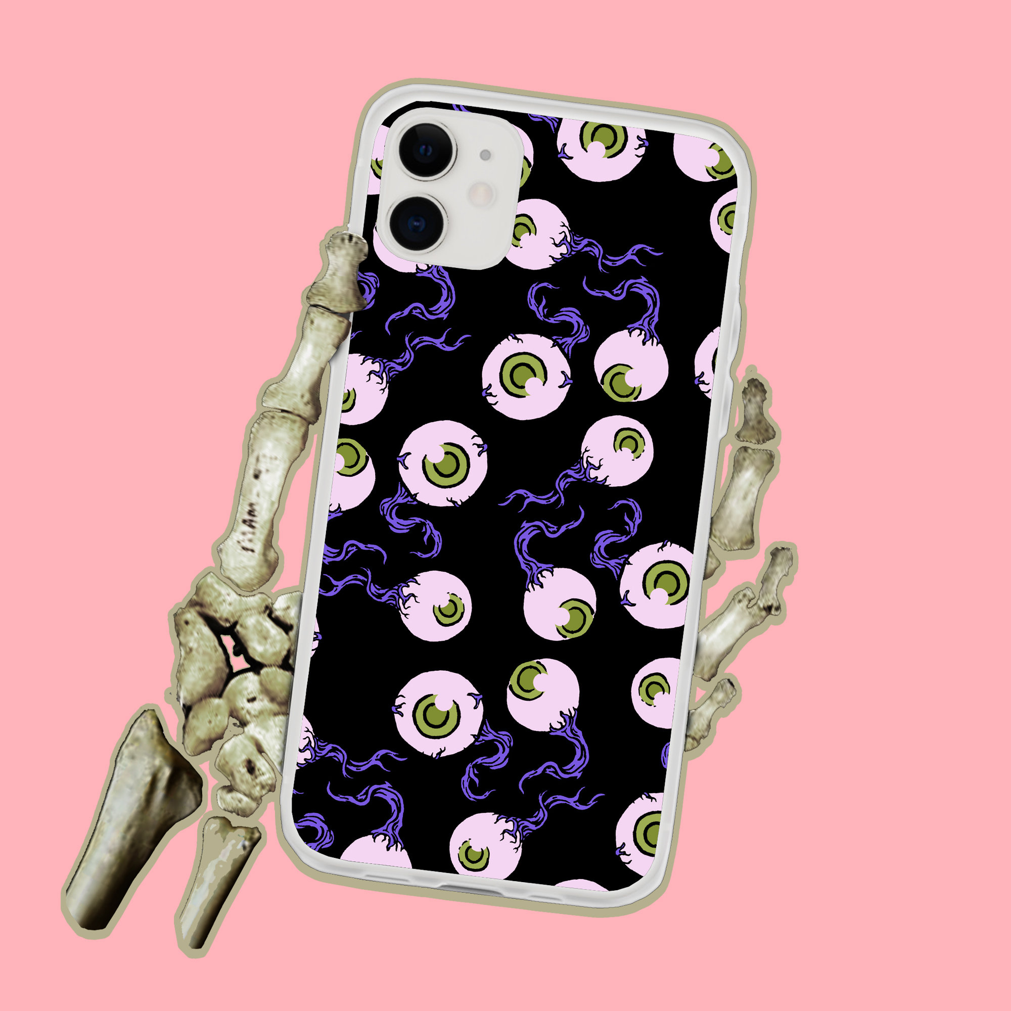 Spooky Eyeballs Iphone Case | Etsy