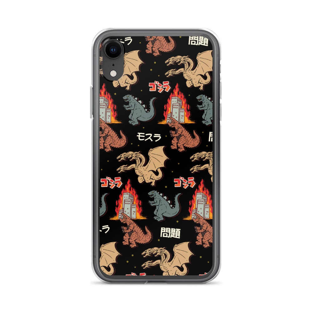 Godzilla And Friends Japanese Monsters iPhone Case | Etsy