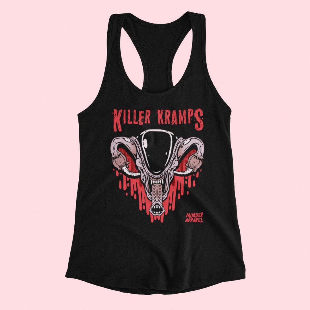Killer Kramps Uterus Xenomorph Alien Tank - Etsy