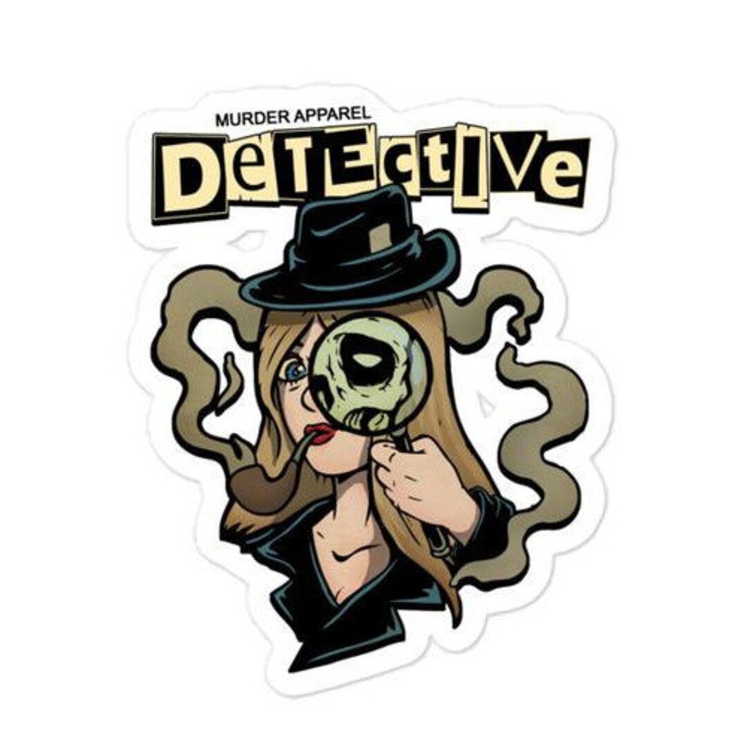 True Crime Detektiv Sticker - Etsy.de