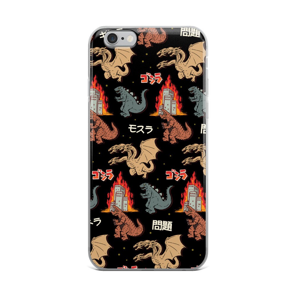 Godzilla and Friends Japanese Monsters iPhone Case - Etsy