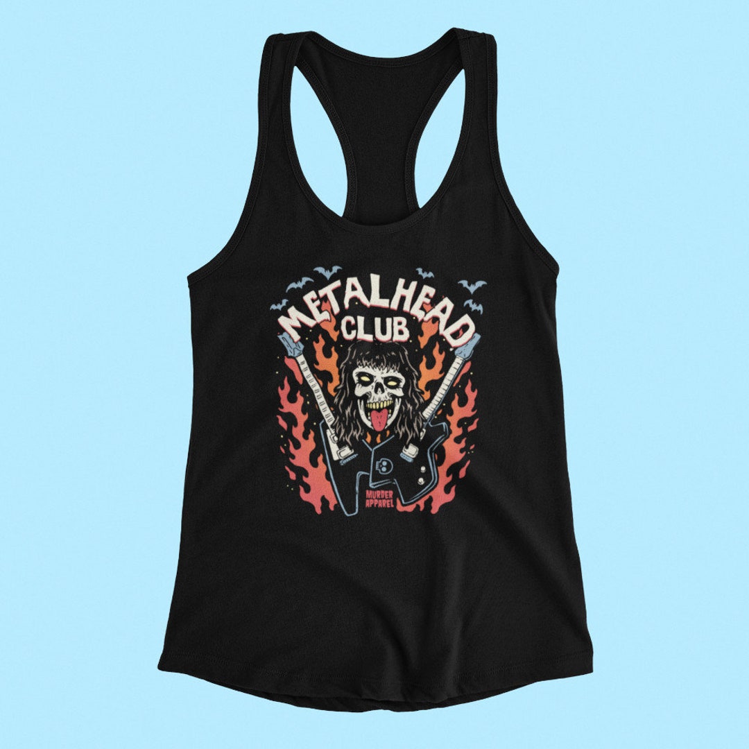 Metalhead Club Tank - Etsy