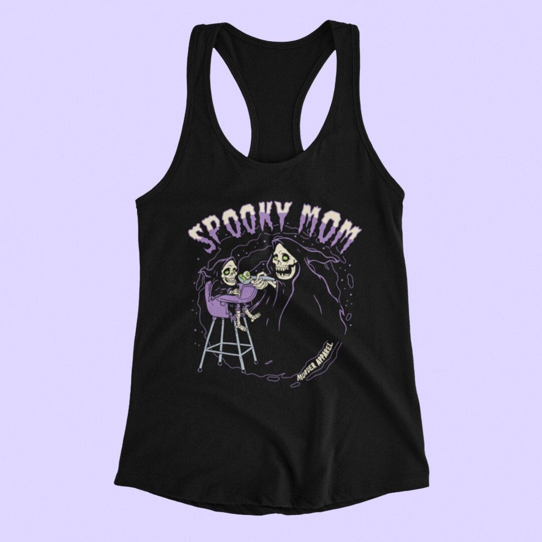 Spooky Mom Grim Reaper Tank - Etsy