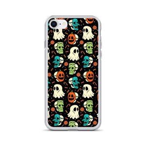Vintage Halloween Ghosts and Masks iPhone Case - Etsy