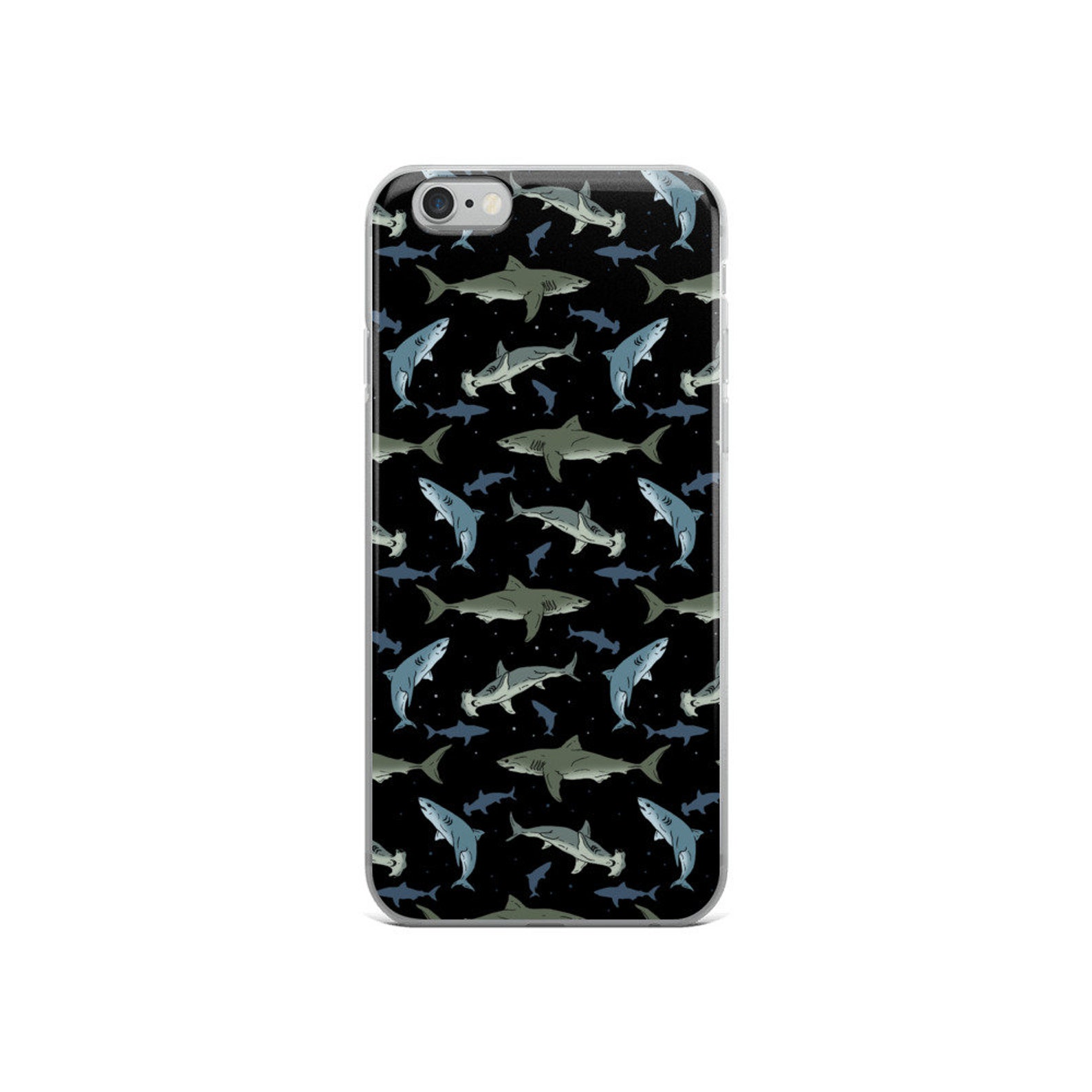 Shark Infested iPhone Case - Etsy
