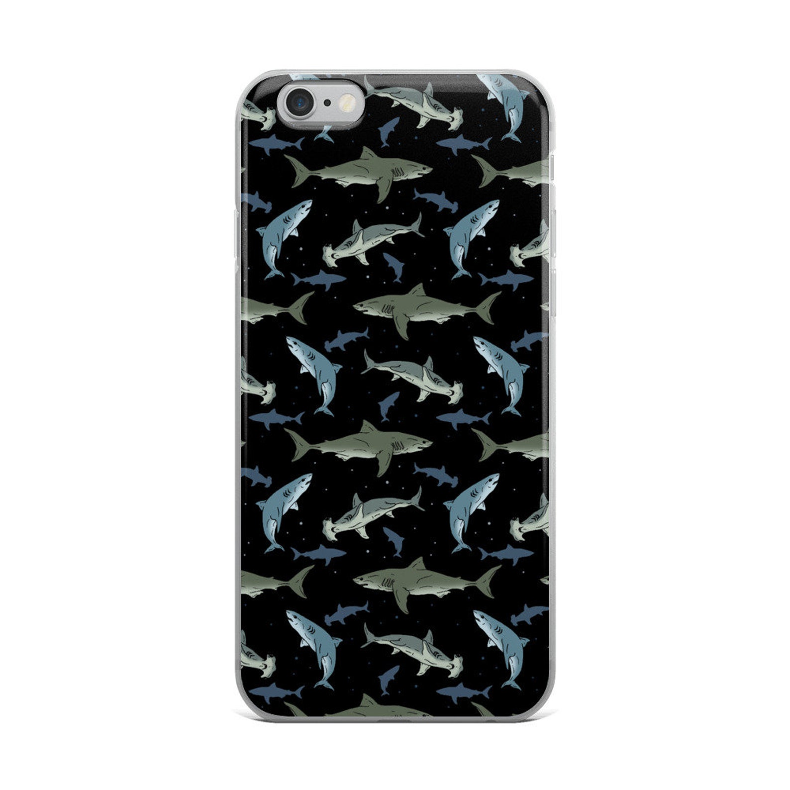 Shark Infested iPhone Case - Etsy