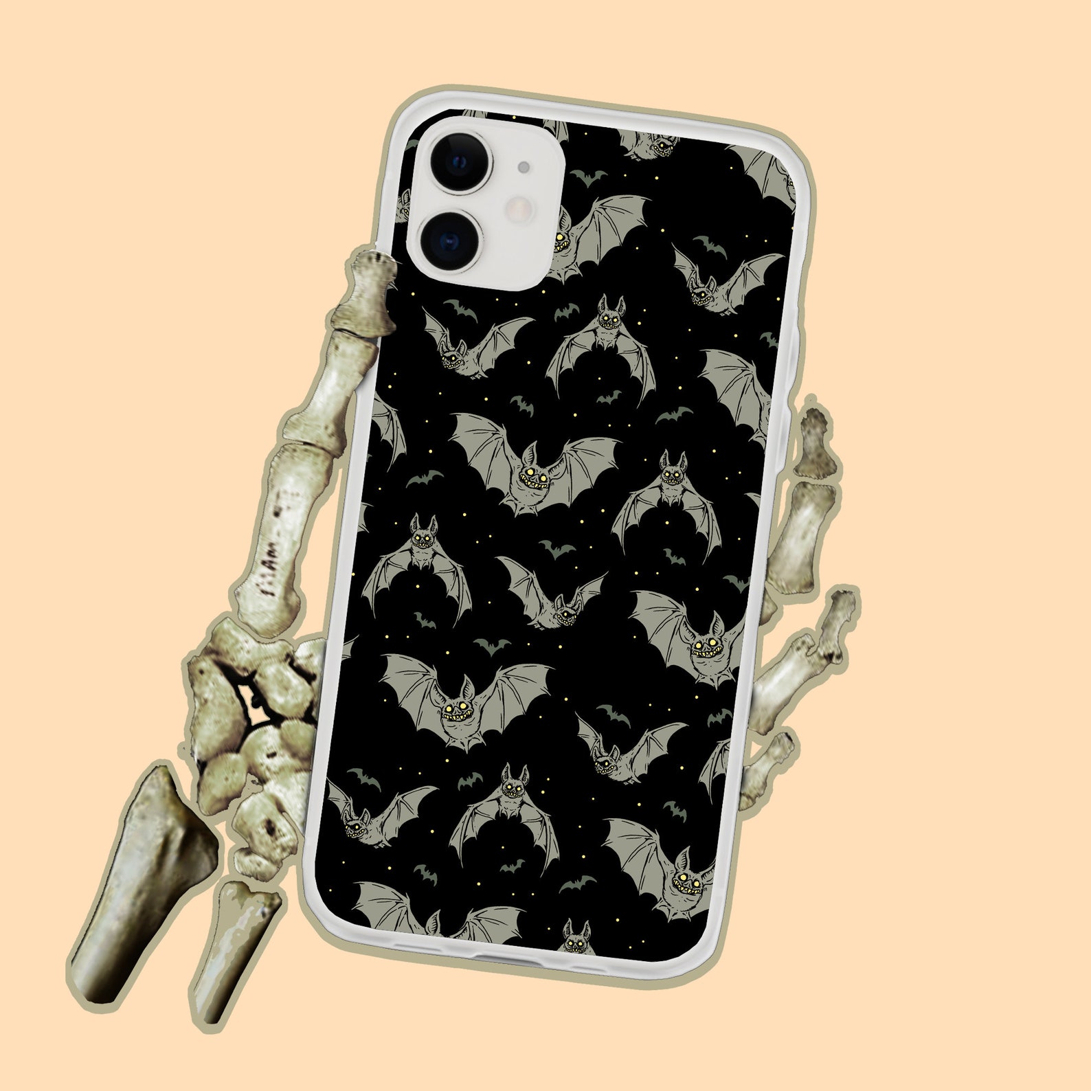 Spooky Bats Iphone Case - Etsy