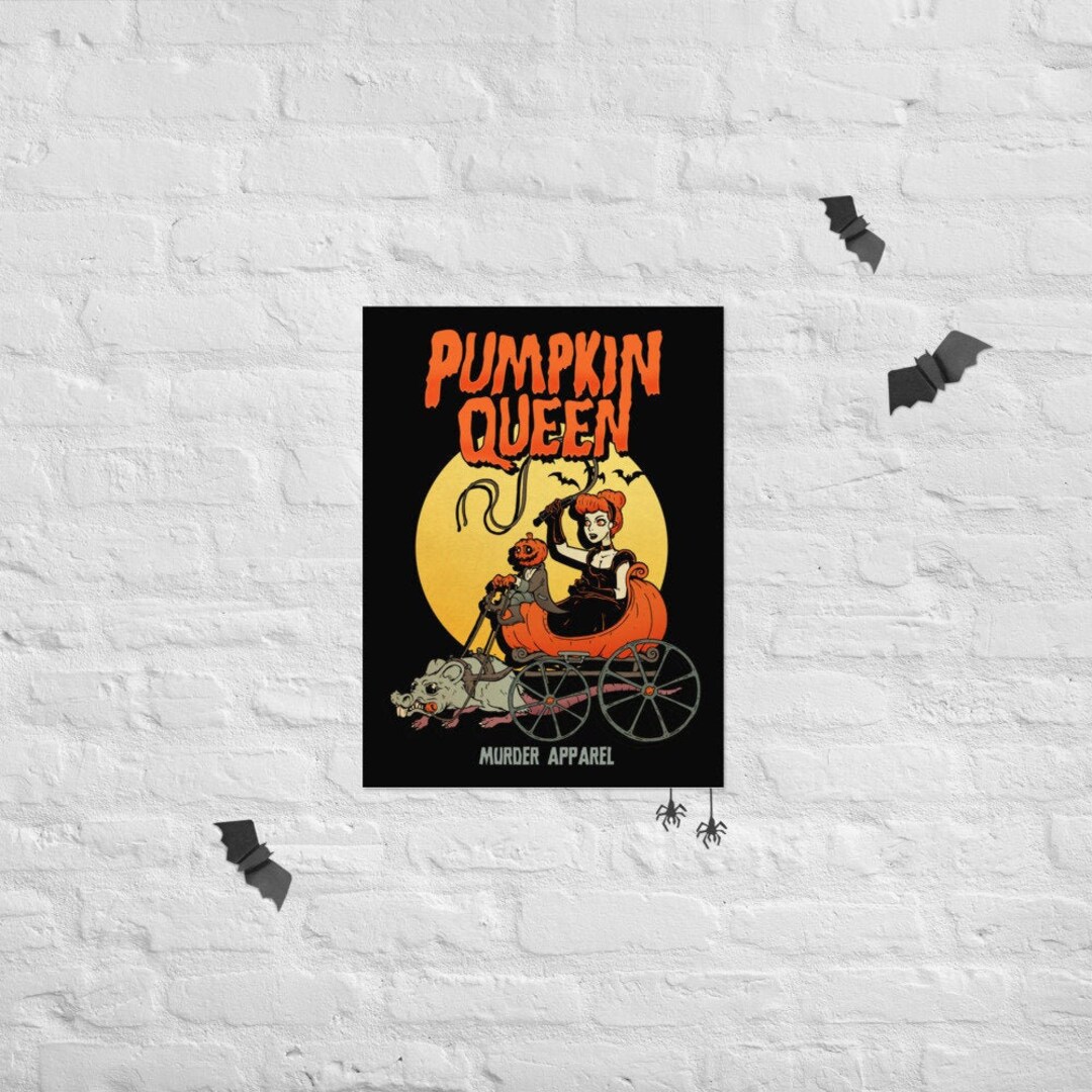 Pumpkin Queen Disney MNSSHP Poster - Etsy