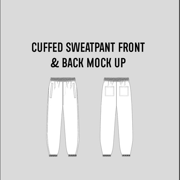 Sweatpants No Cuff - Etsy