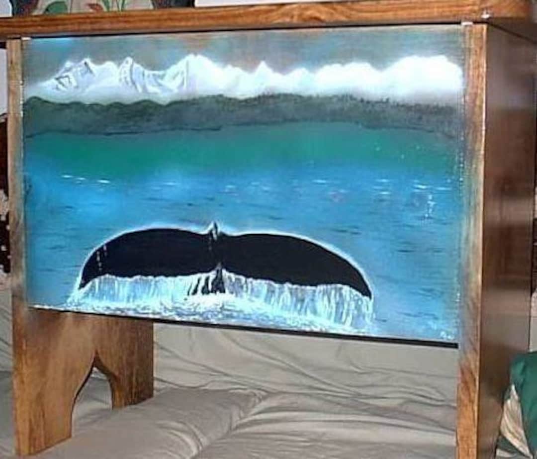 Handmade Storage Bench-hand Crafted, Painted and Air Brushed - Etsy