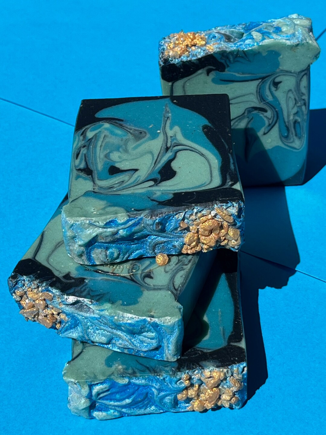 Ocean Rain Soap Bars, Fresh, Earthy Soaps, Mango Seed Butter, 2 Bars ...