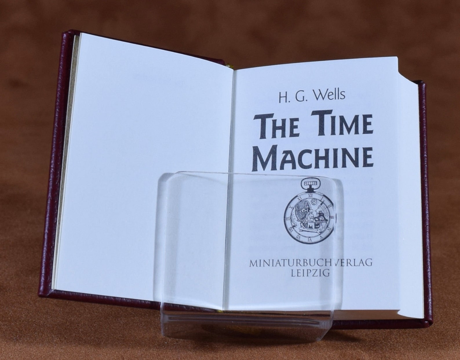 The Time Machine H.G. Wells Miniature Book | Etsy