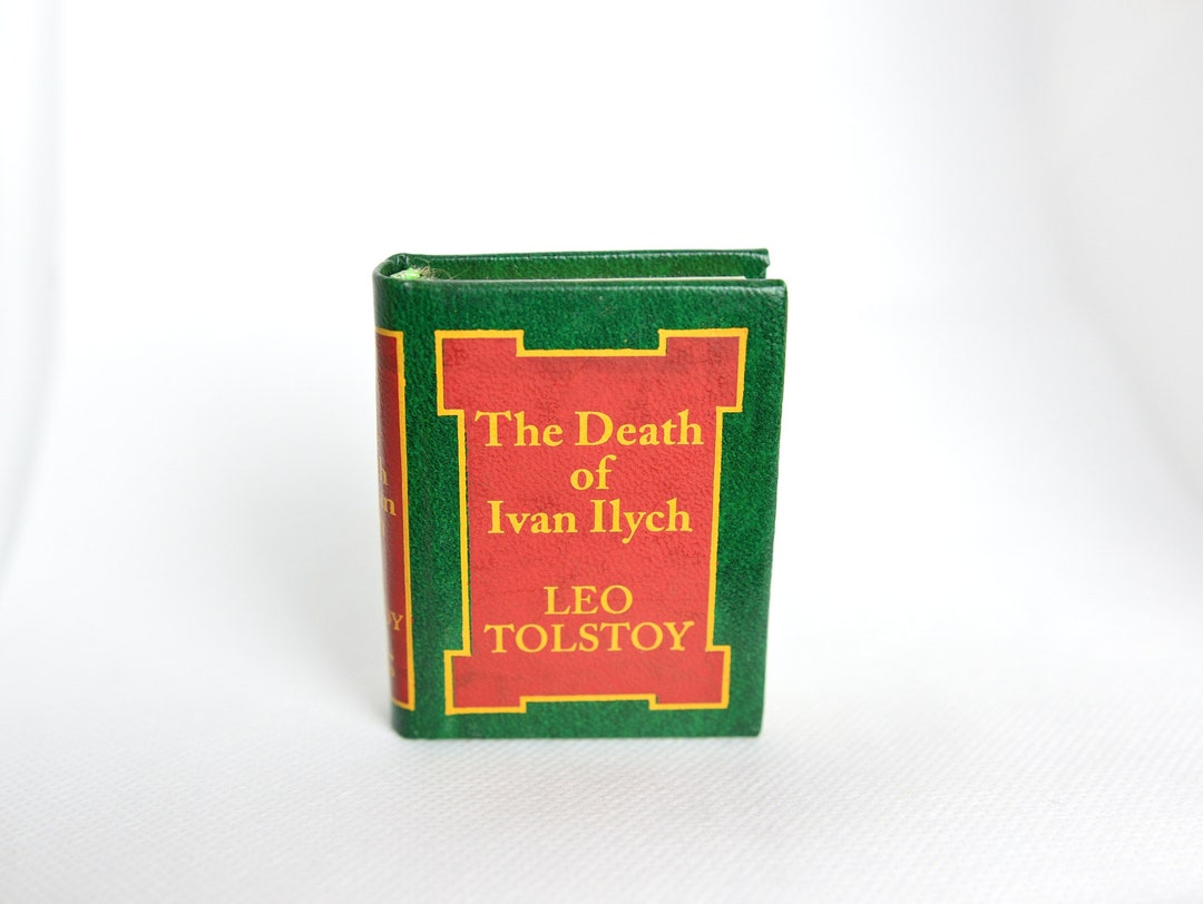 The Death of Ivan Ilych by Leo Tolstoy Miniature Book English Text - Etsy