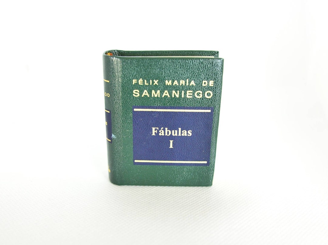 Fábulas I fables by Félix María De Samaniego Spanish Language Miniature ...