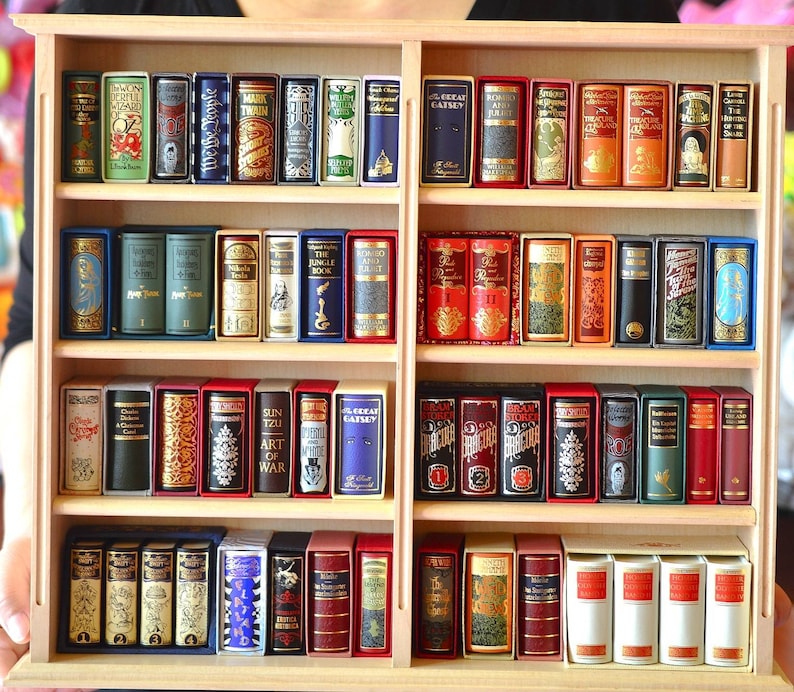 Large Collector's Shelf Custom Wooden Bookshelf fits - Etsy