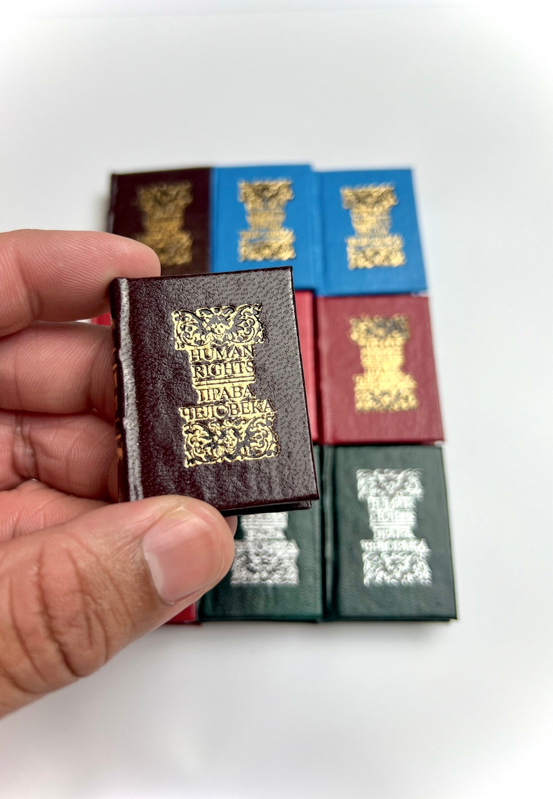 Human Rights Miniature Book Declaration of the Rights of Man and Bill ...