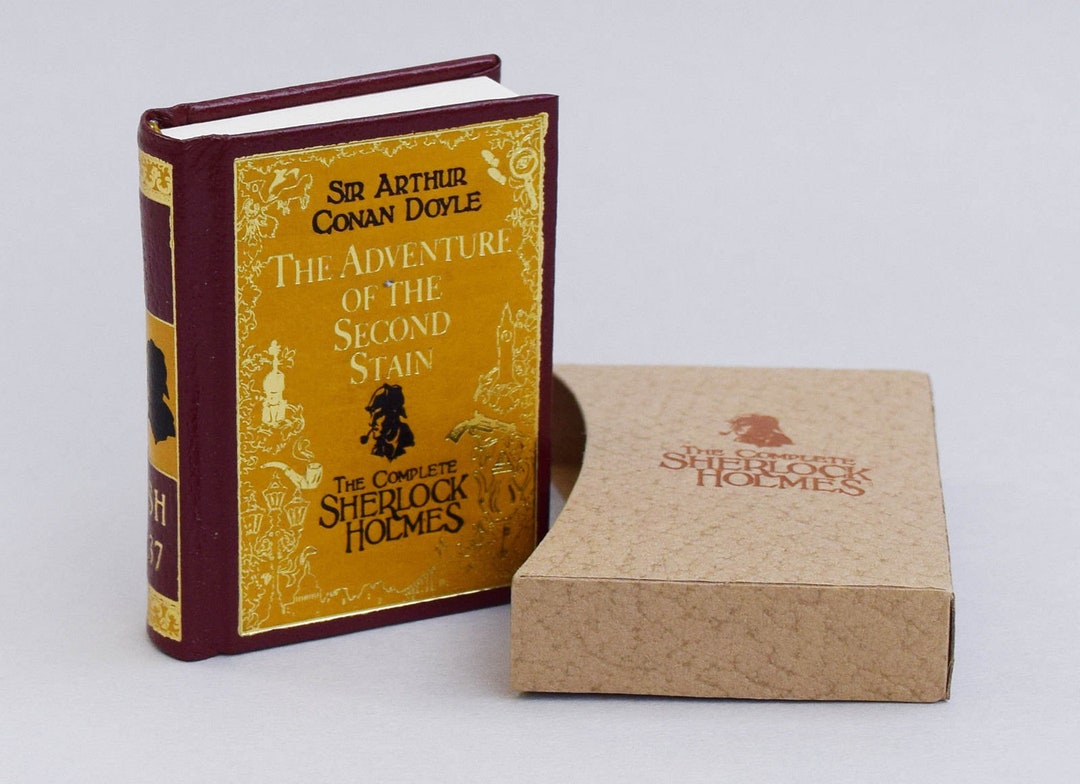 Sherlock Holmes Vol. 37 the Adventure of the Second Stain Miniature ...