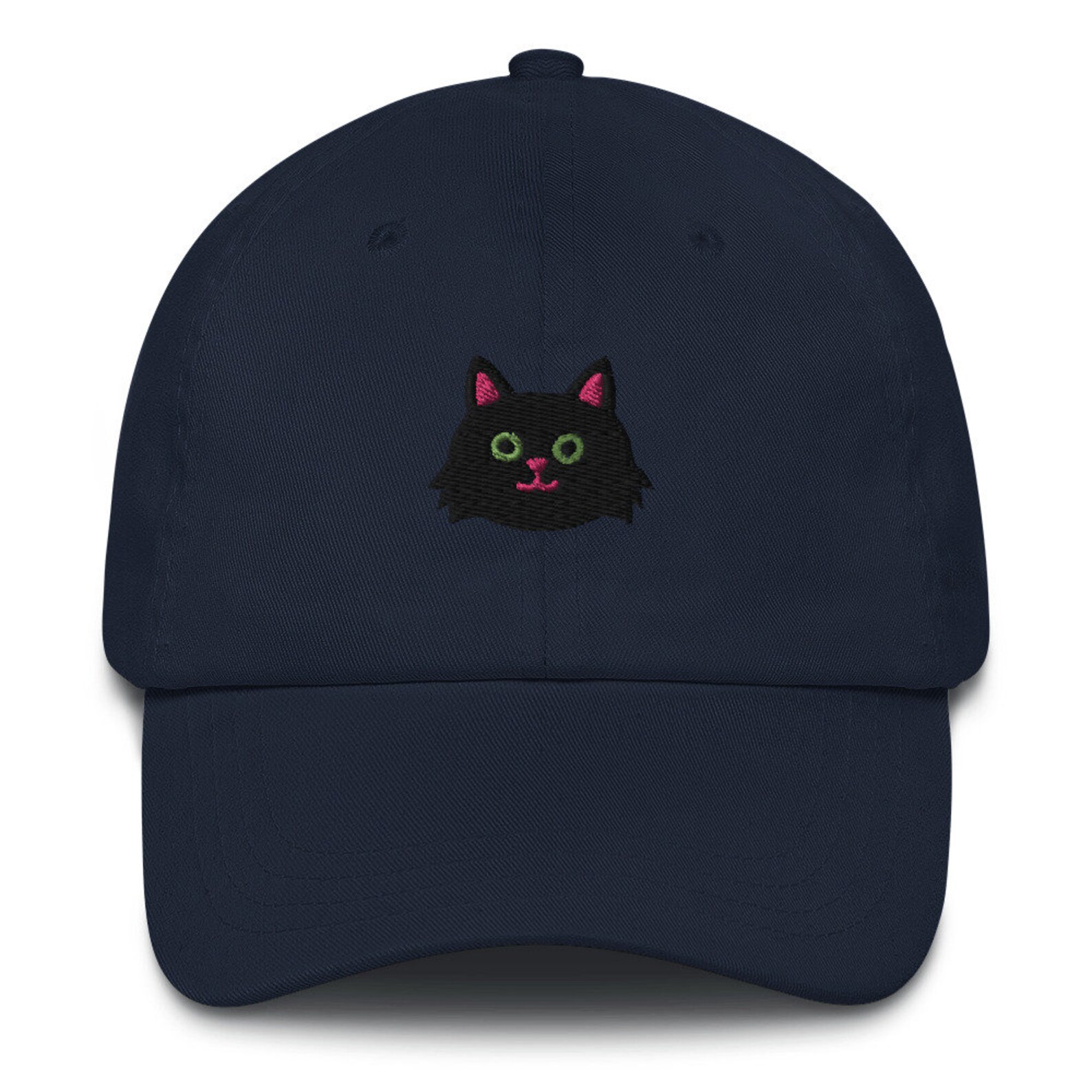 Cat Hat for Humans Black Fluffy Cat Design Perfect Gift for - Etsy