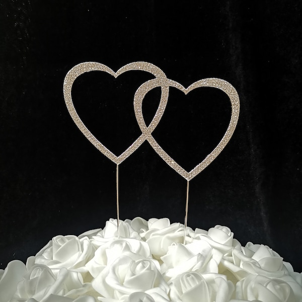 Heart Cake Topper - Etsy