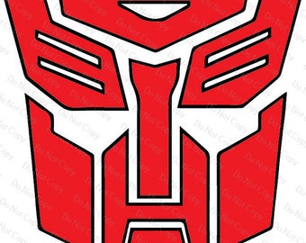 Transformer stencil | Etsy