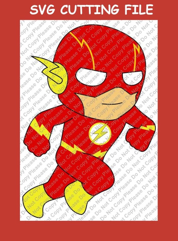 The Flash SVG Cut File Instant Download Cricut Silhouette | Etsy
