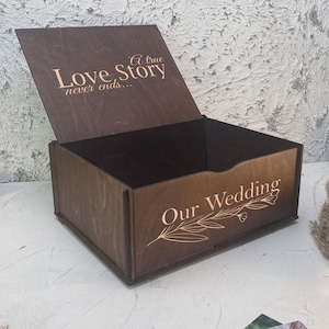 This Personalized Memory Wooden Keepsake Box is Ideal for Storing ...