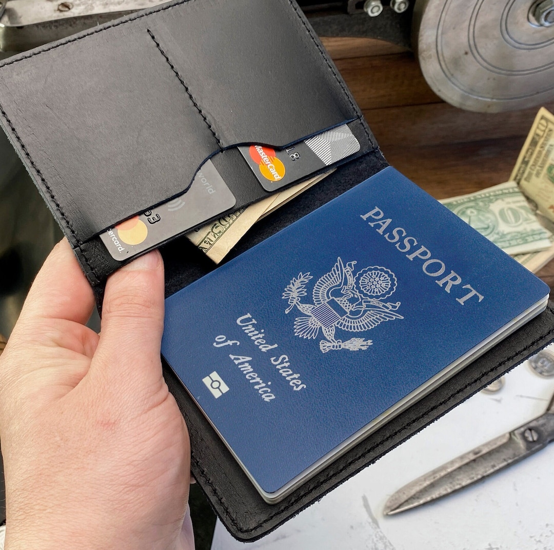 Monogram or Name – Great Travel Gifts for Men, Passport Cover, Passport ...